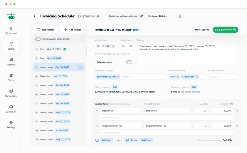 Modern B2B SaaS Billing Software for Finance Leaders